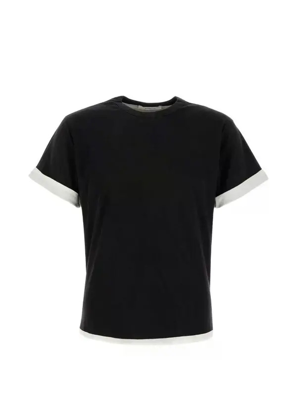 Gimaguas Roman Contrast-trim T-shirt