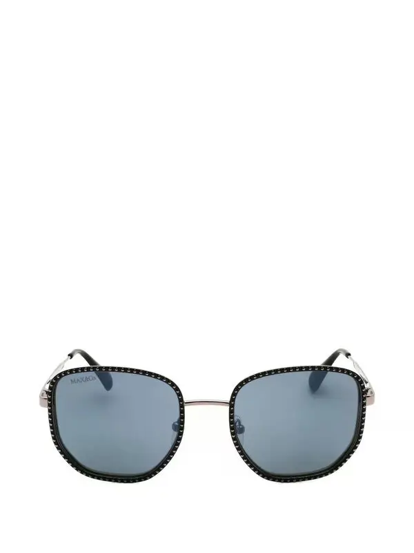 MAX&CO. Studded Cat-eye Frame Sunglasses - Black