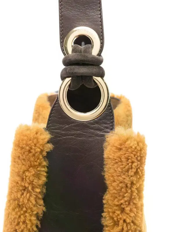 ANYA HINDMARCH Ringo Shearling Shoulder Bag
