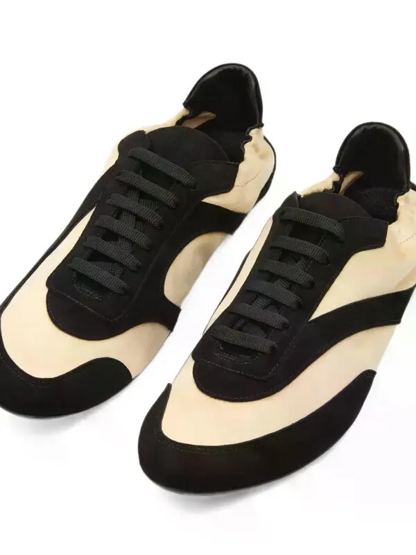 Christopher Esber Roadie Panelled Satin Low-top Sneakers