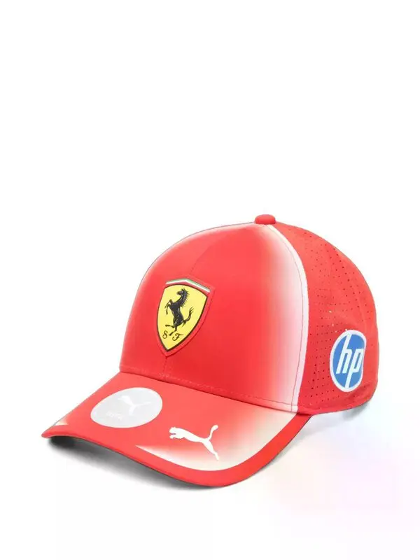 PUMA X Scuderia Ferrari Logo-patch Baseball Cap - Red