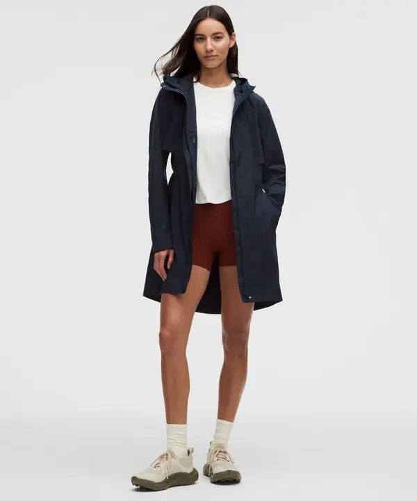Lululemon Rain Rebel Waterproof Jacket - True Navy
