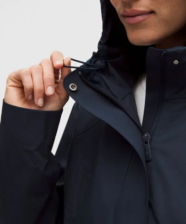 Lululemon Rain Rebel Waterproof Jacket - True Navy