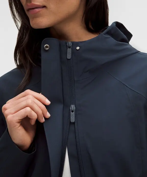 Lululemon Rain Rebel Waterproof Jacket - True Navy
