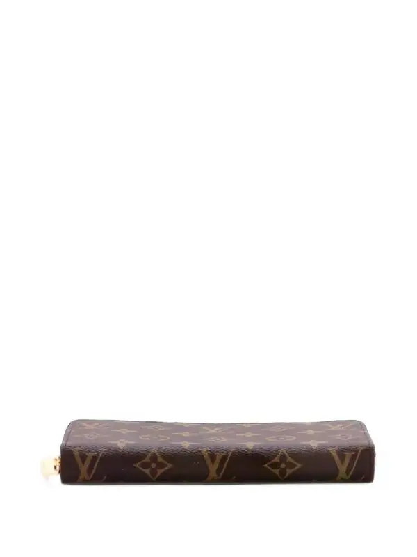 LOUIS VUITTON Zippy Wallet Monogram Canvas Small Wallets
