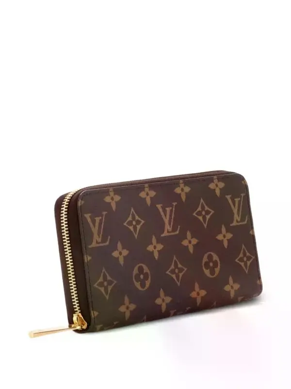 LOUIS VUITTON Zippy Wallet Monogram Canvas Small Wallets