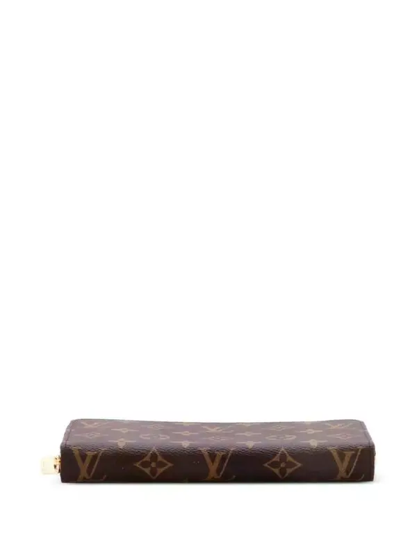 LOUIS VUITTON Zippy Wallet Monogram Canvas Small Wallets