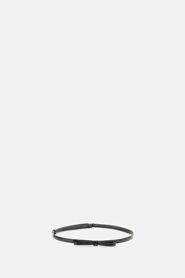 Plan C Cintura Con Fiocco - Brown