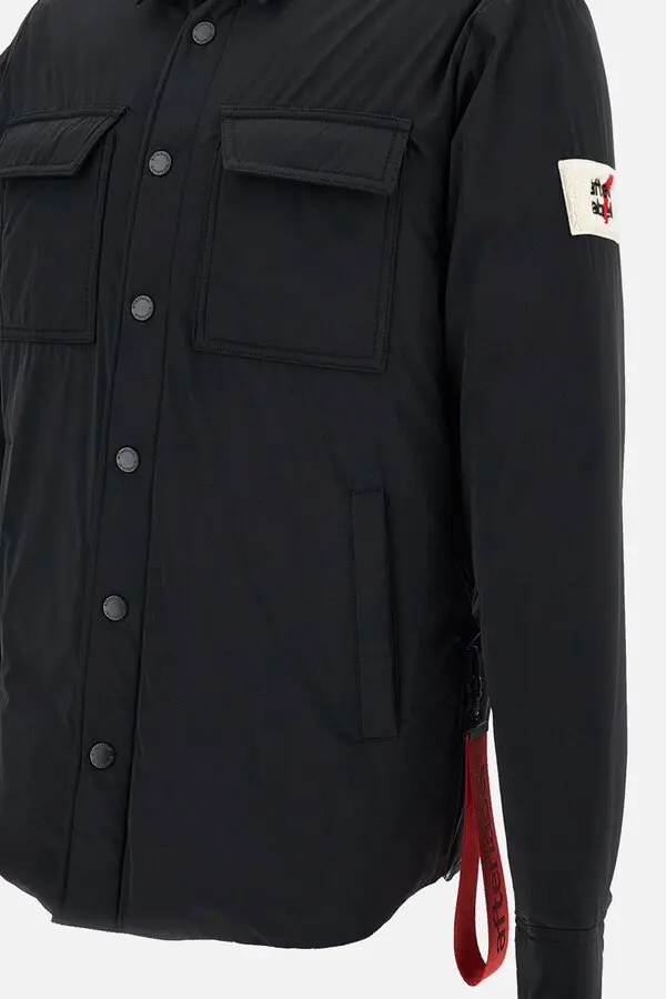 AFTER/LABEL Overshirt Belluno Imbottita - Black