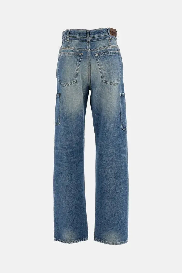 Dries Van Noten Pantaloni In Denim Pippaz