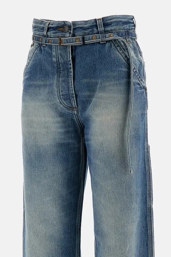 Dries Van Noten Pantaloni In Denim Pippaz