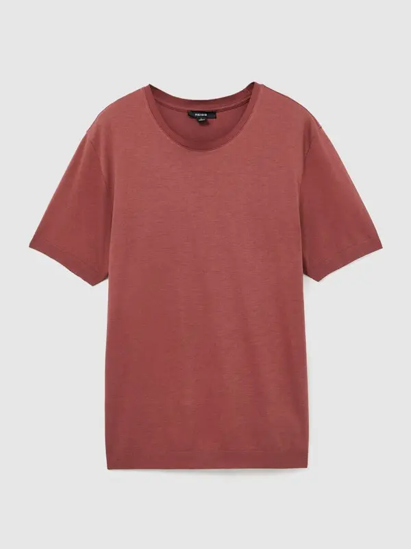 REISS Chad Cotton-modal Crew-neck Modern-fit T-shirt
