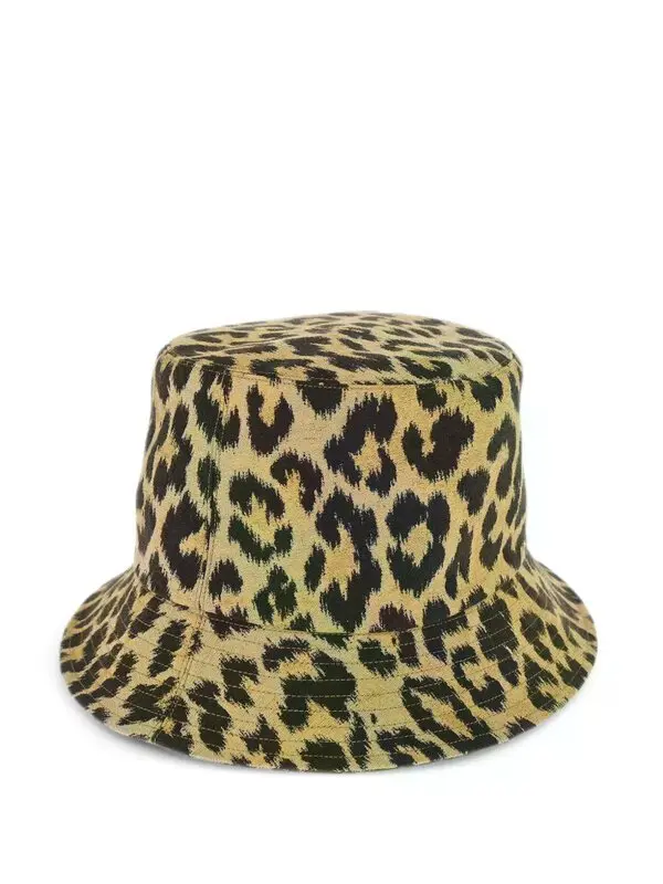 Dior Leopard-print Bucket Hat - Neutrals