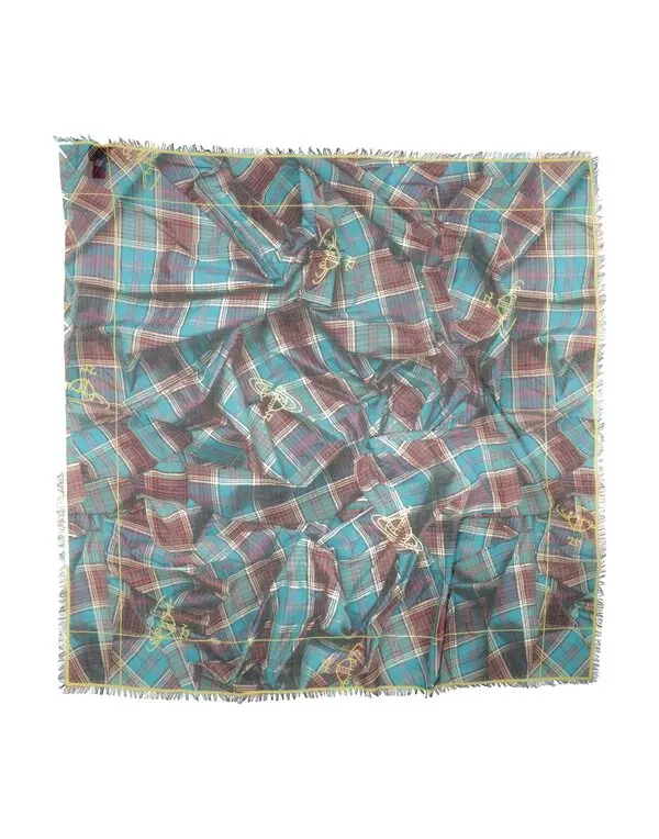 VIVIENNE WESTWOOD Scarf Wool - Blue