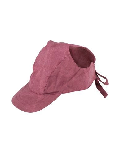 RANRA Hat Burgundy Size Cotton