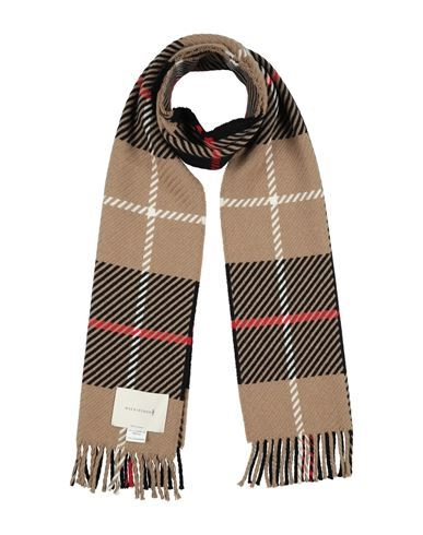 Mackintosh Check Stole Acc-022 Scarf Merino Wool, Cashmere - Camel