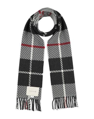 Mackintosh Check Stole Acc-022 Scarf Merino Wool, Cashmere - Light Grey