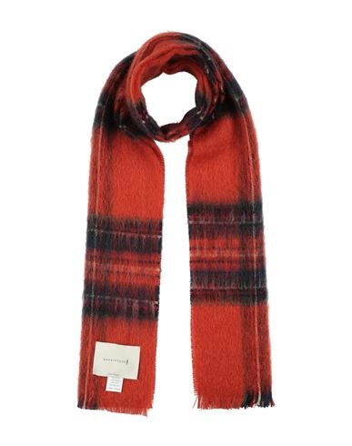 Mackintosh Wool Scarf Scarf Wool, Mohair Wool, Nylon - Red