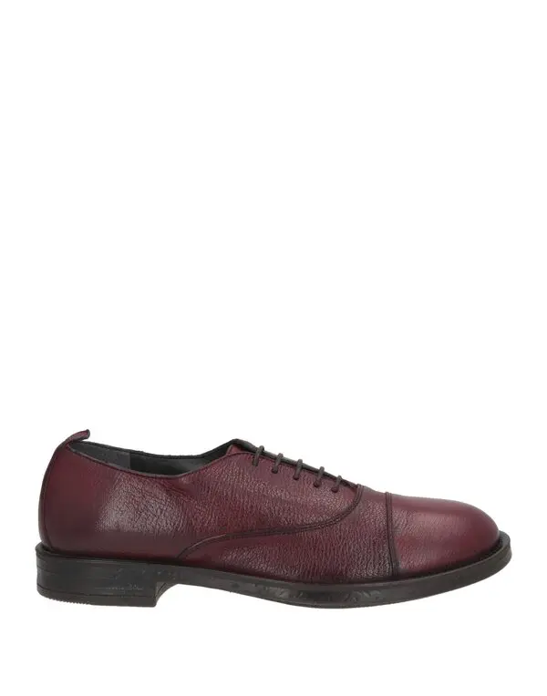 Moma Lace-up Shoes Brick Size Leather