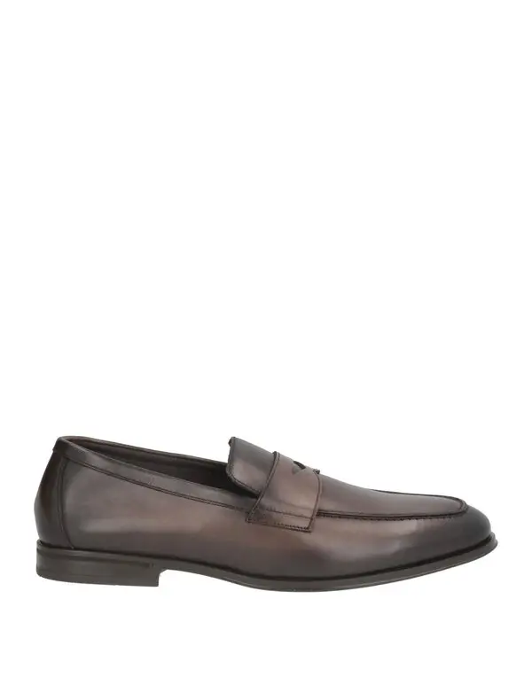 DOUCAL'S Nottingham Loafers Dark Size Leather