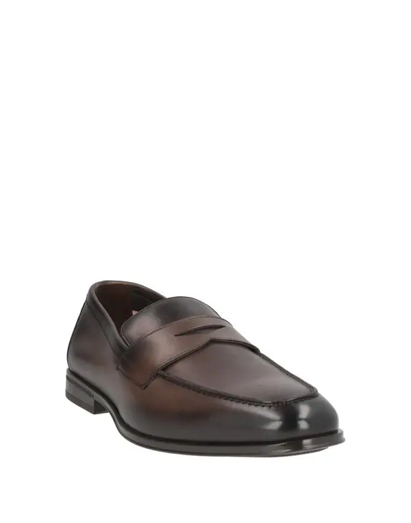DOUCAL'S Nottingham Loafers Dark Size Leather