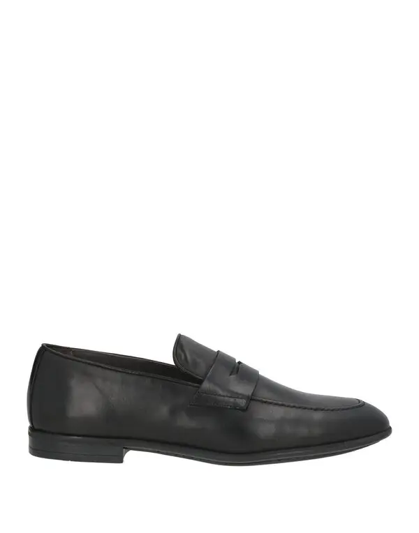 DINO DRAGHI Loafers Size Leather - Black