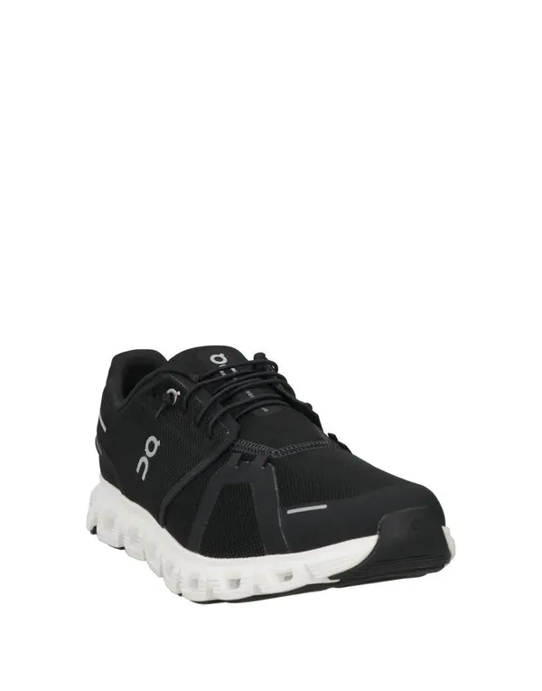 On Cloud 6 Sneakers Taupe Size Textile Fibers, Synthetic Material - Black