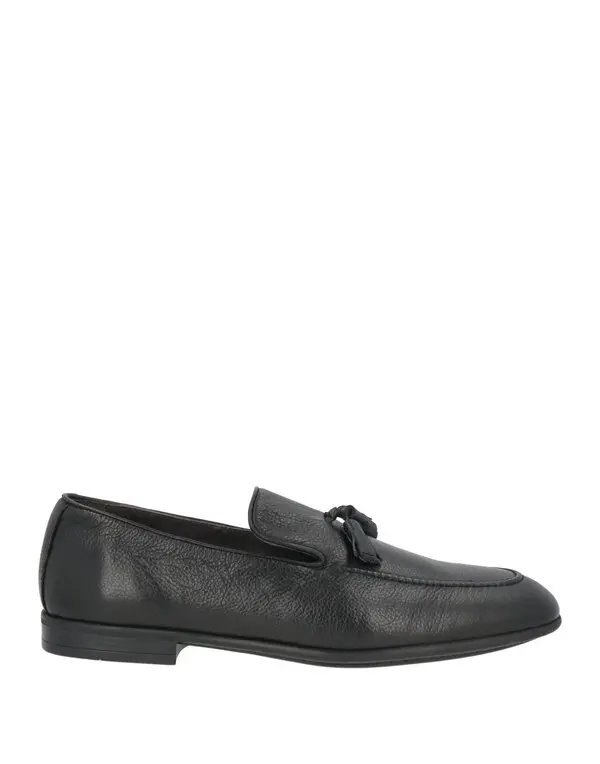 DINO DRAGHI Loafers Size Leather - Black