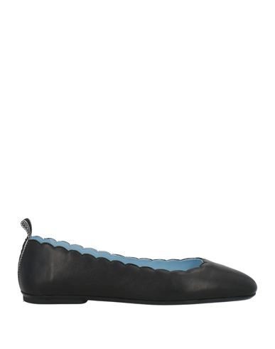VOILE BLANCHE Ballet Flats Light Size Leather - Black