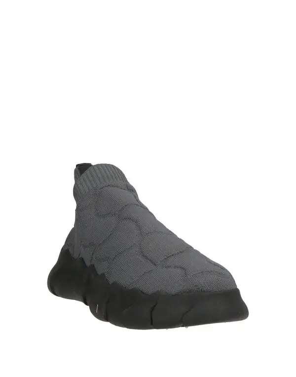 TESTONI Sneakers Size Textile Fibers - Grey