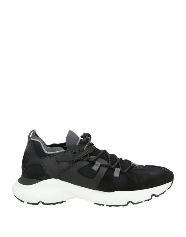 TOD'S Sneakers Size Textile Fibers, Leather