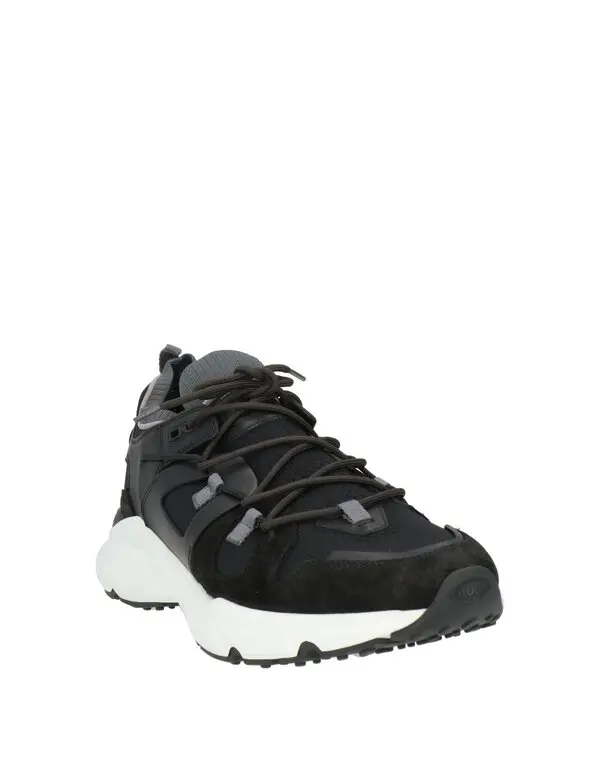 TOD'S Sneakers Size Textile Fibers, Leather