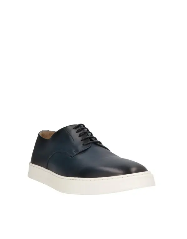 DOUCAL'S Steve Lace-up Shoes Size Leather - Navy