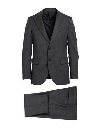 TOMBOLINI Suit Size Virgin Wool, Viscose - Grey