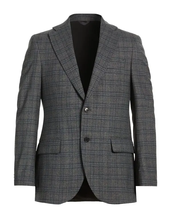 TOMBOLINI Blazer Size Wool, Polyester, Elastane