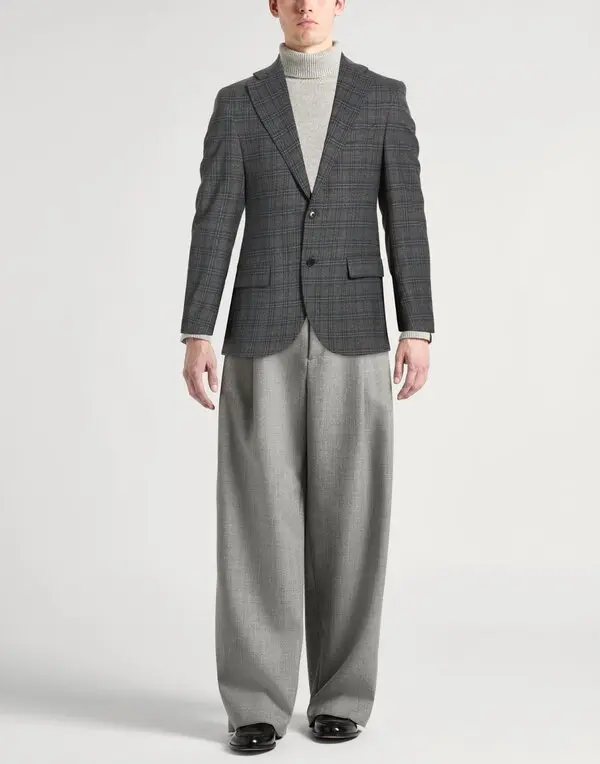 TOMBOLINI Blazer Size Wool, Polyester, Elastane