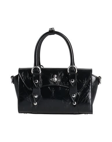 VIVIENNE WESTWOOD Bettina Mini Crossbody Handbag Leather - Black