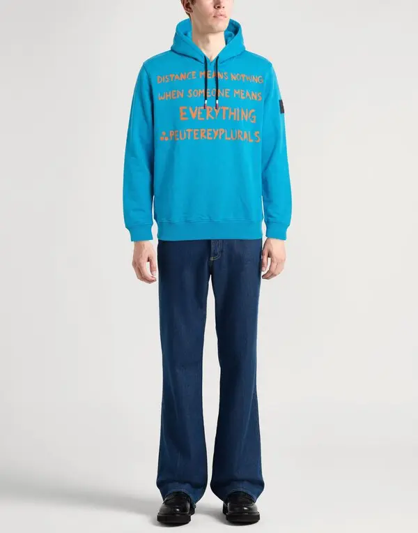 Peuterey Sweatshirt Azure Size Cotton