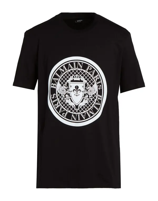 Balmain T-shirt Size Cotton - Black