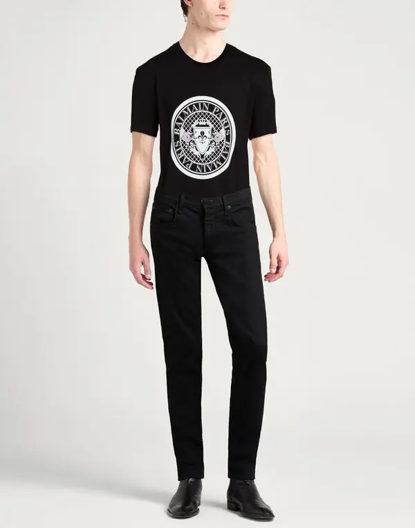 Balmain T-shirt Size Cotton - Black
