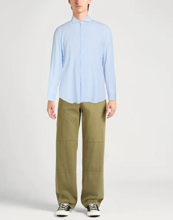 Liu Jo Shirt Sky Size Lyocell, Cotton, Linen