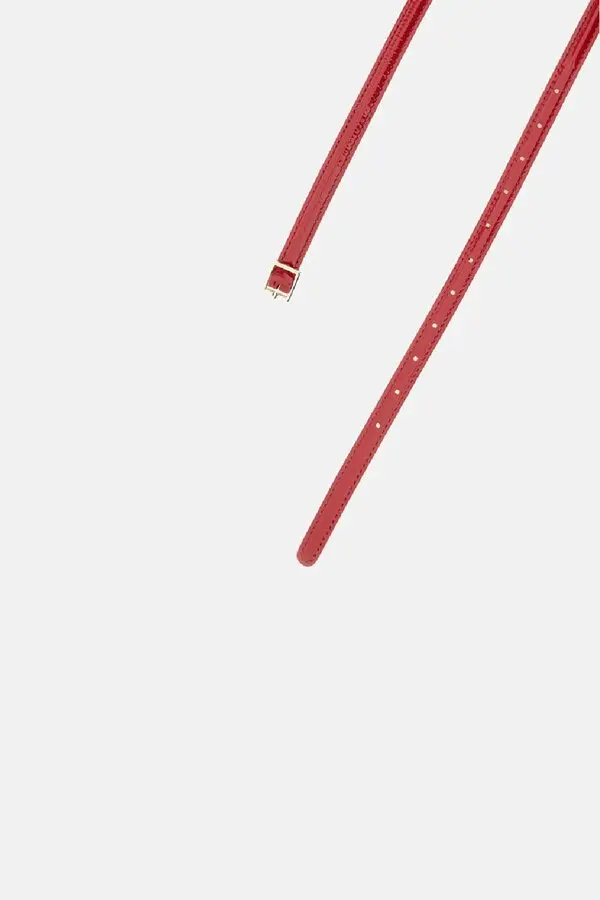 Plan C Cintura Con Fiocco - Rosso
