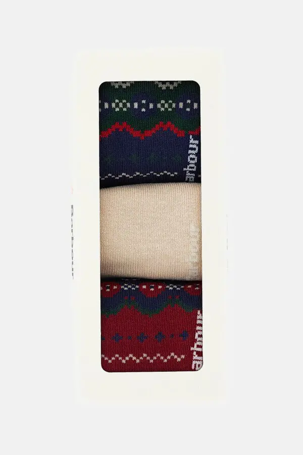Barbour Set Calzini Helen Fair Isle - Multicolore