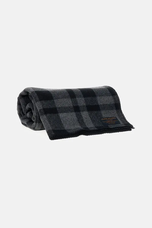 Filson Coperta In Lana Mackinaw Con Motivo A Quadri - Grey