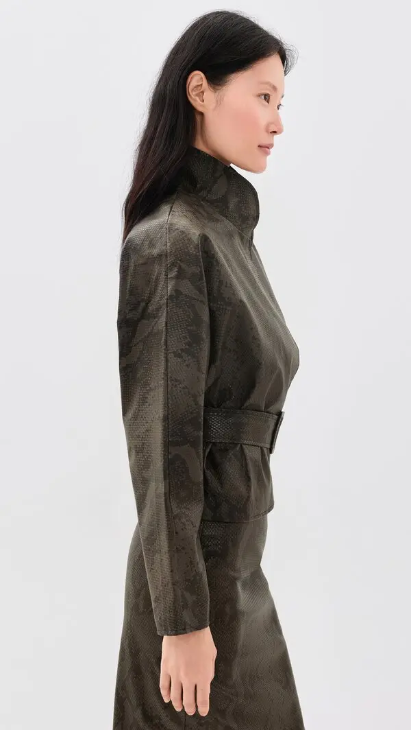 Line & Dot Bex Faux Leather Jacket