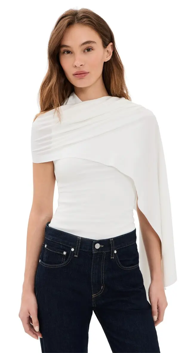Line & Dot Arabella Cape Top