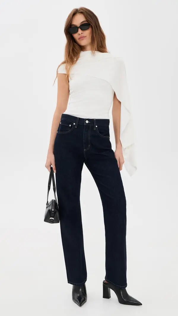 Line & Dot Arabella Cape Top