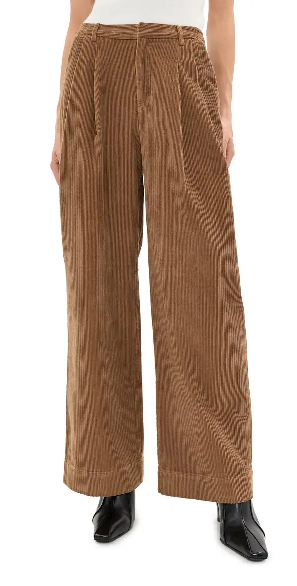 LE BOP Belle Corduroy Trousers - Camel