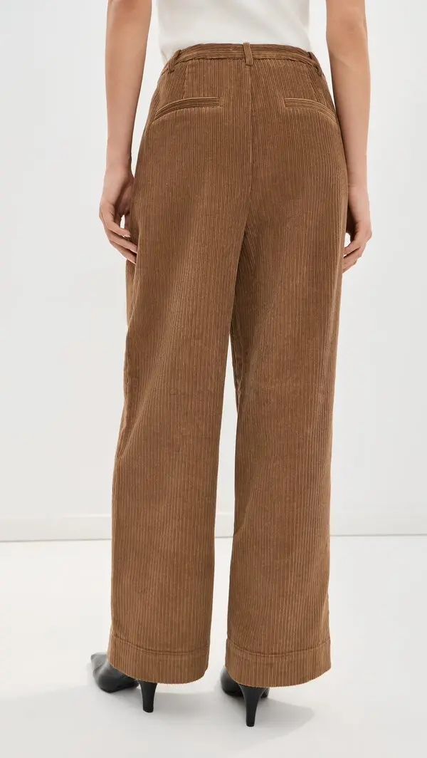 LE BOP Belle Corduroy Trousers - Camel