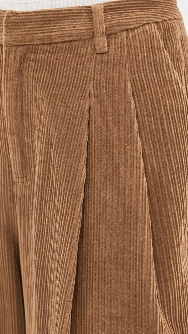 LE BOP Belle Corduroy Trousers - Camel
